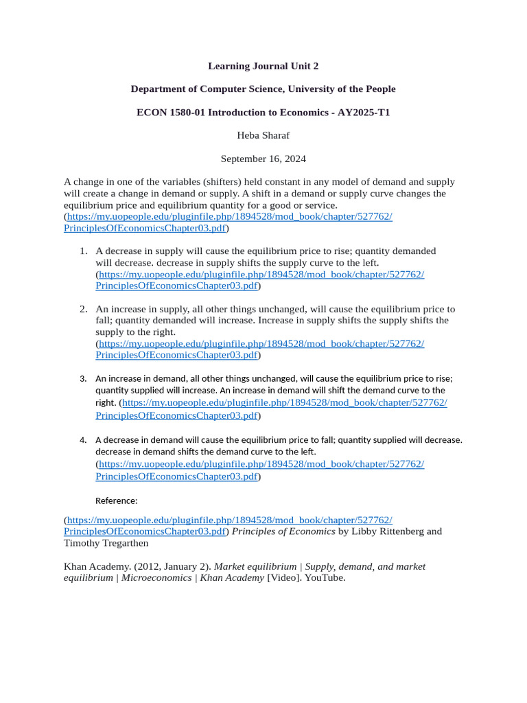 Learning Journal Unit 2 | PDF | Business | Technology & Engineering