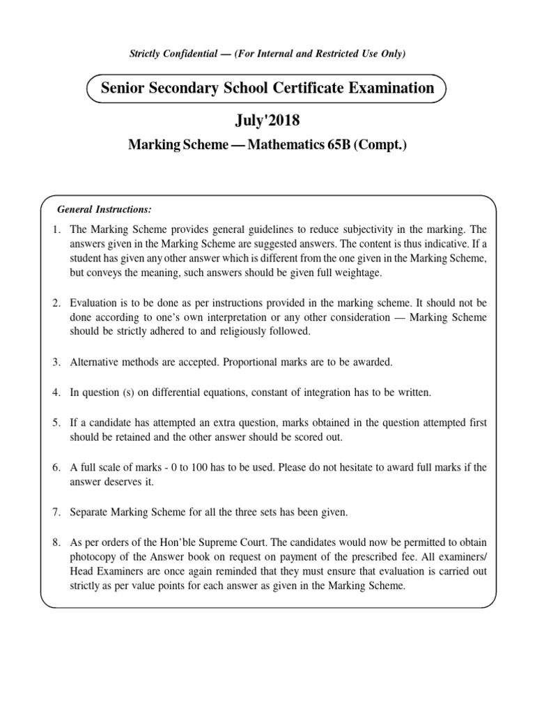MS_MATHS_BLIND_COMPTT_2018 | PDF | Mathematics