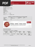 IDFC First Bank Escalation Matrix | PDF | Credit Card | Service Industries