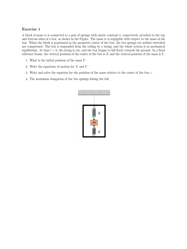 Week 2 | PDF | Force | Mass