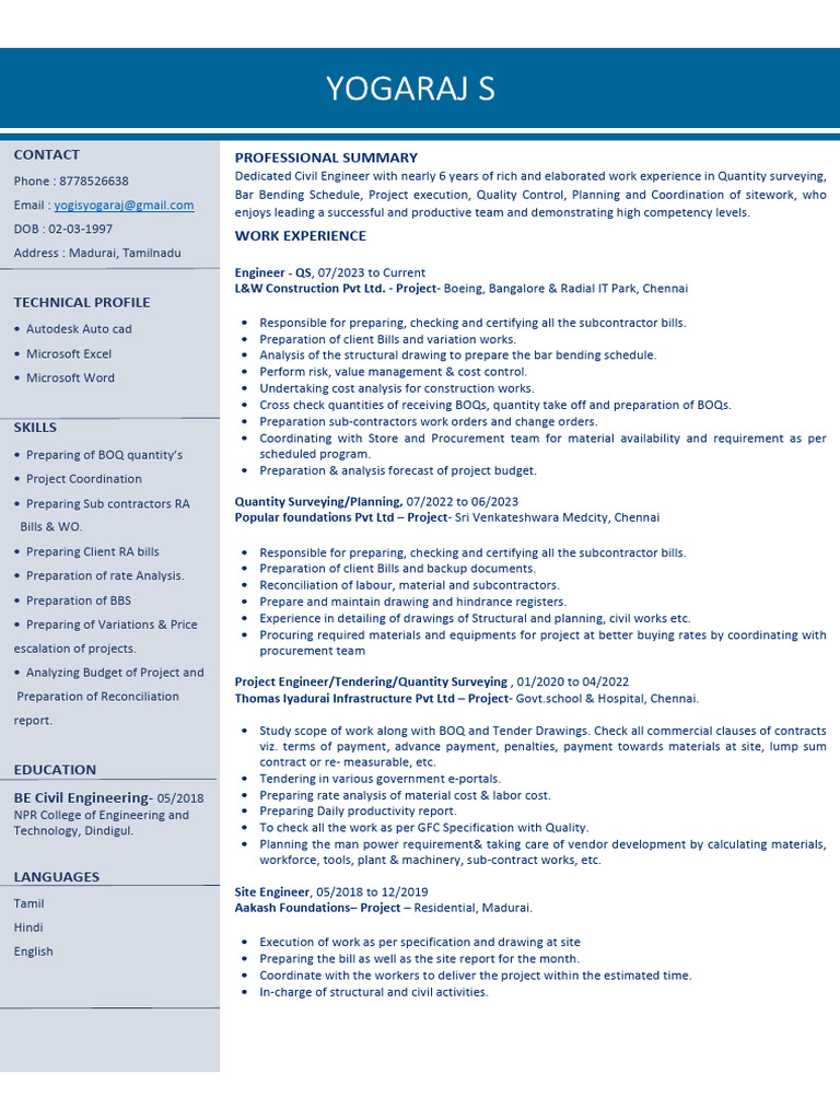 Yogaraj.S | PDF | Business