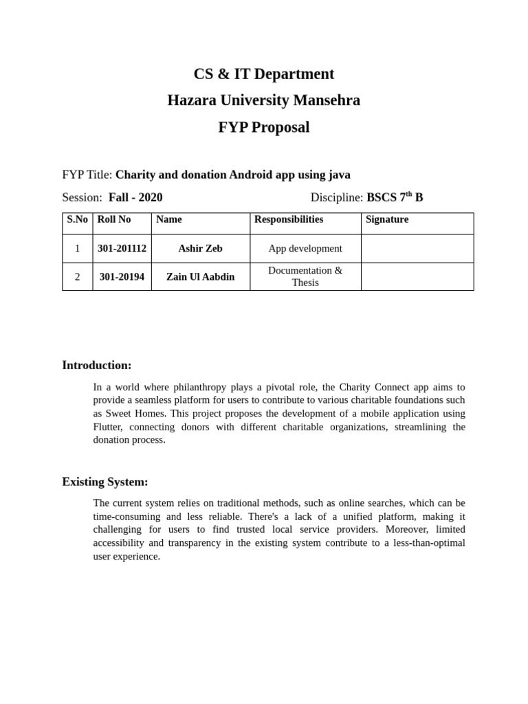 Charity and Donation Android App Using Java | PDF | Mobile App | Charitable Organization