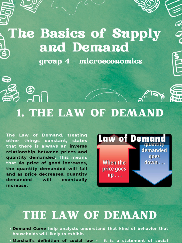 Understanding Supply and Demand Basics | PDF | Supply (Economics) | Demand