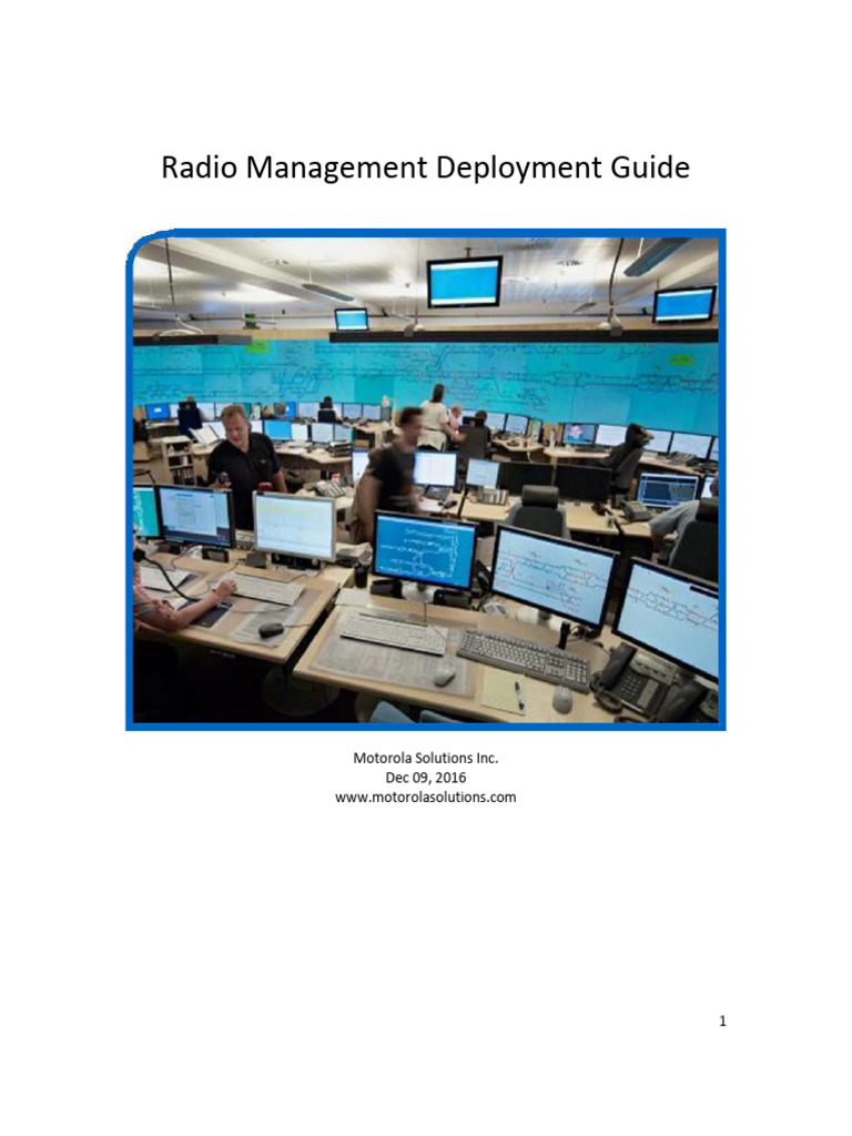 LEX Radio Management Deployment Guide | PDF | Server (Computing) | Microsoft Windows