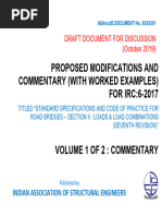 IRC Road Bridge Load Standards | PDF | Transport | Land Transport