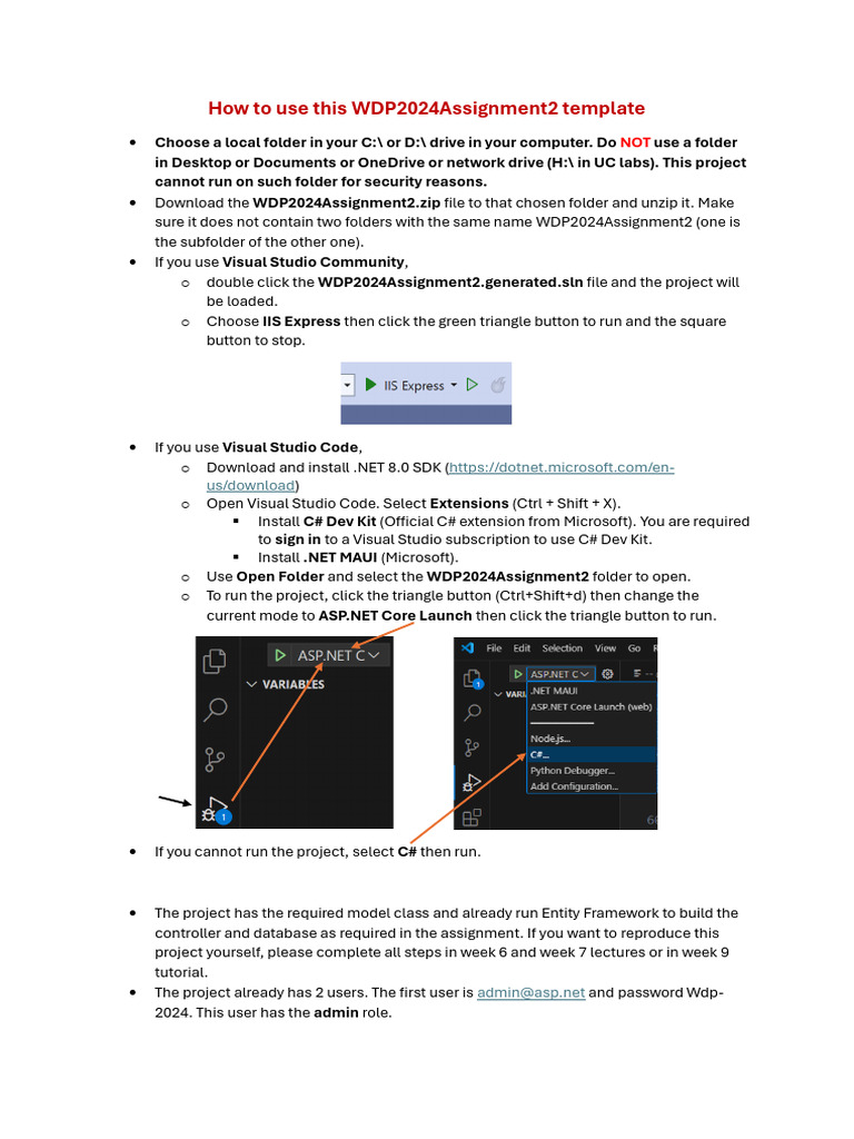 How to Use This Template | PDF | C Sharp (Programming Language) | Operating System Families