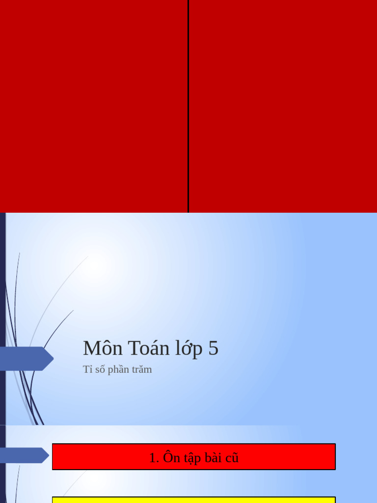 Môn Toán L P 5 | PDF