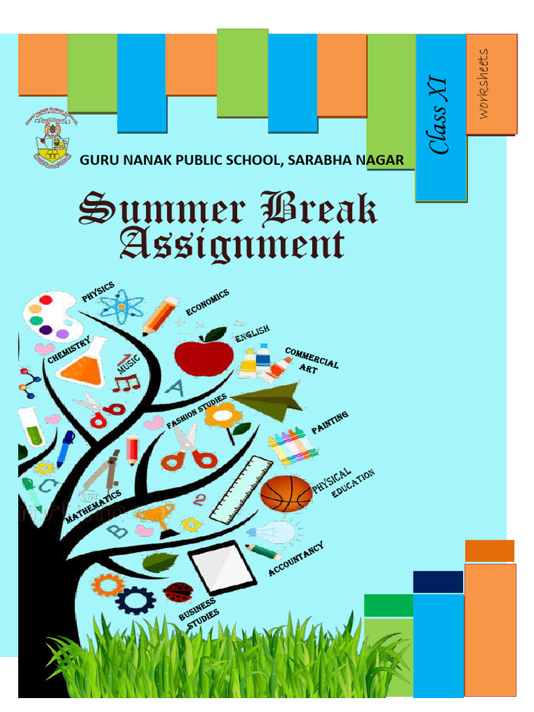 Class XI Summer Break Assignments | PDF | Atomic Orbital | Atoms