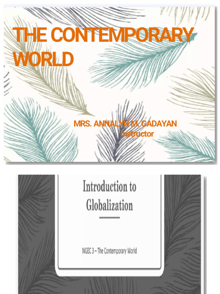 Defining-Globalization & Metaphors of Globalization | PDF