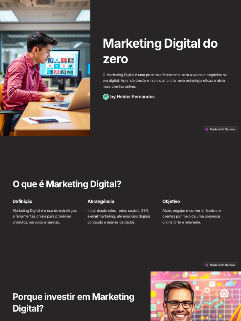 Marketing Digital Do Zero | PDF | Marketing digital | Marketing