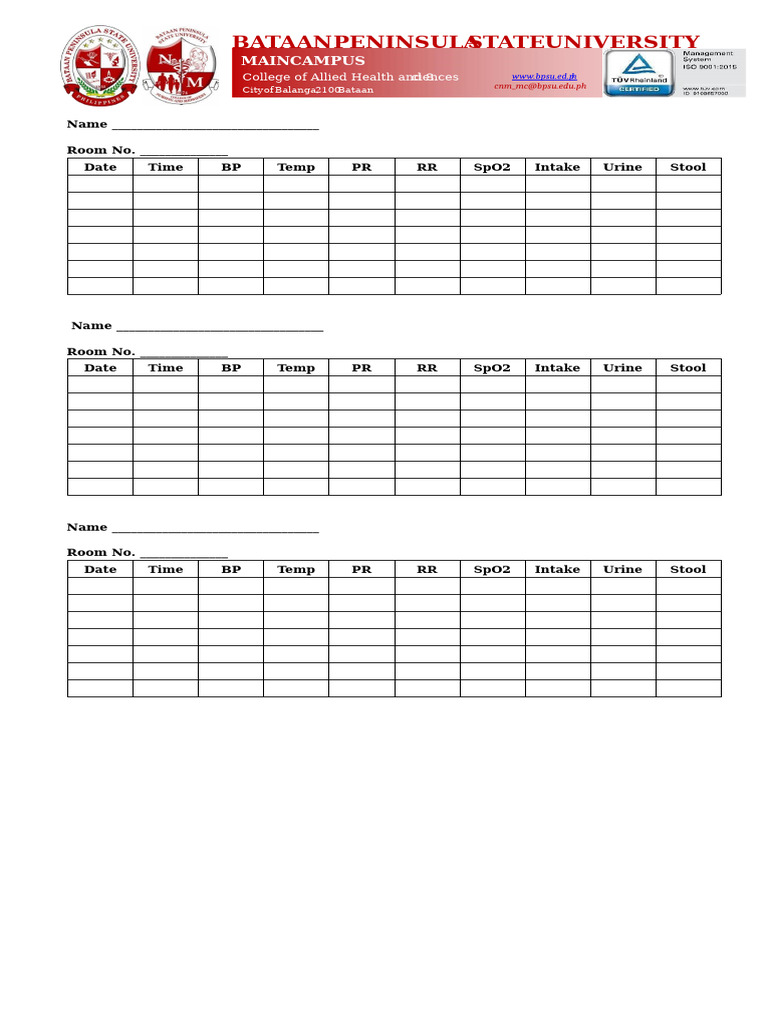 Monitoring Sheet | PDF