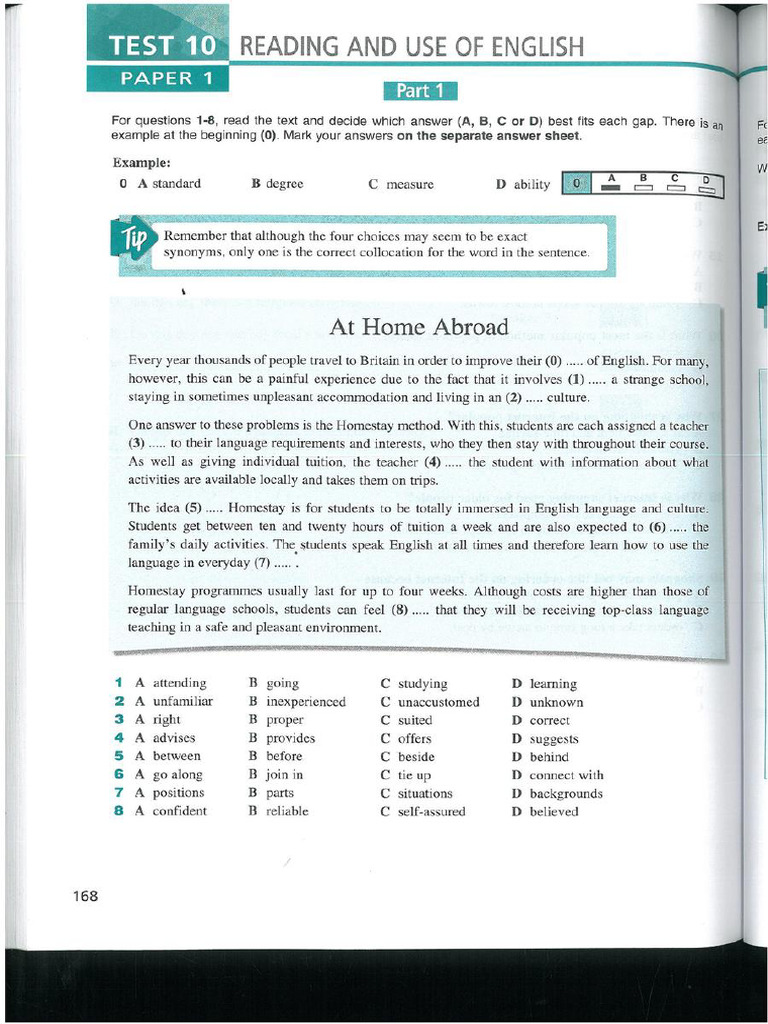 2014 fce-TEST 10 | PDF