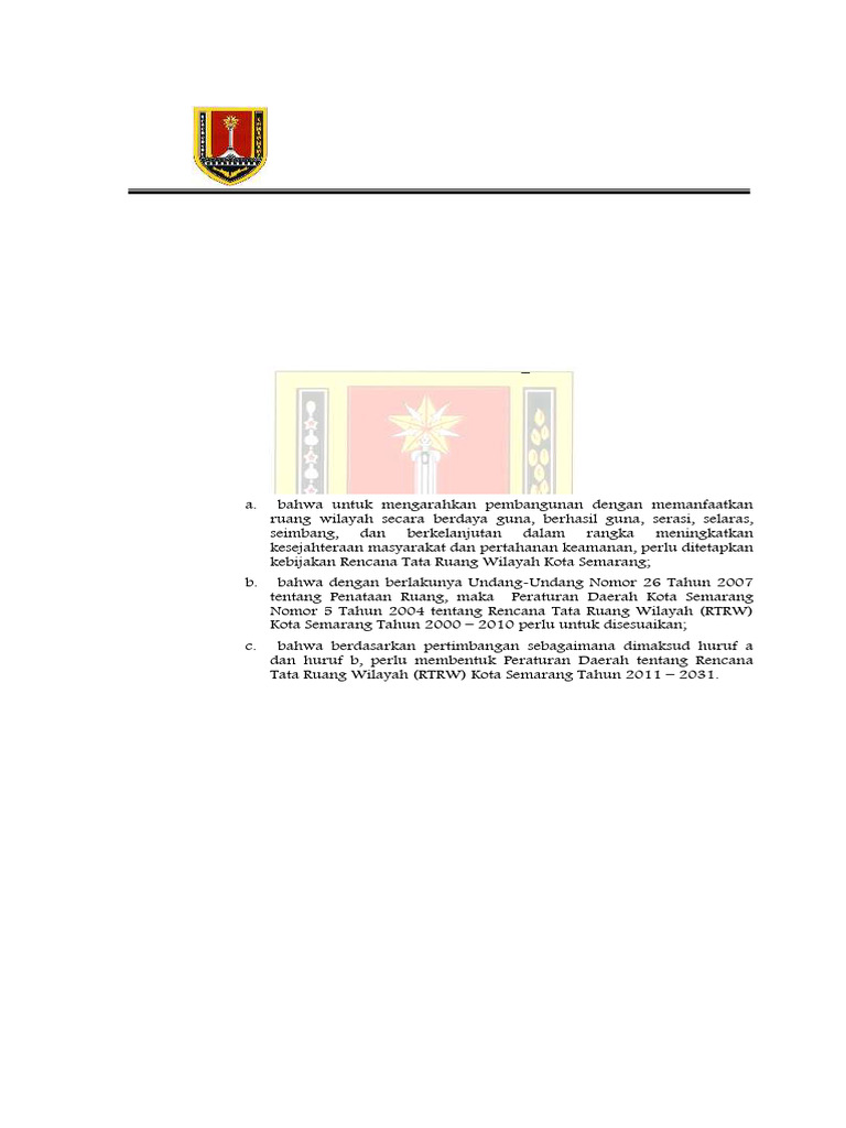 Kota Semarang Perda 14 2011 | PDF | Sains & Matematika