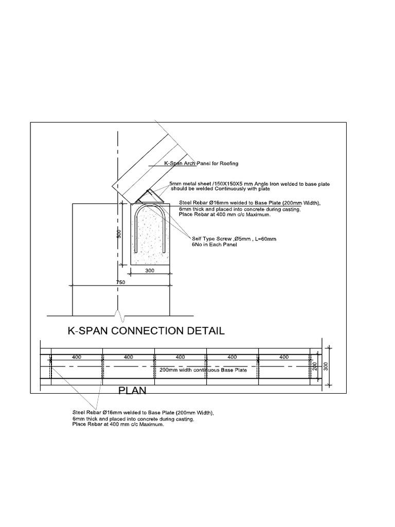 K Span Connection | PDF