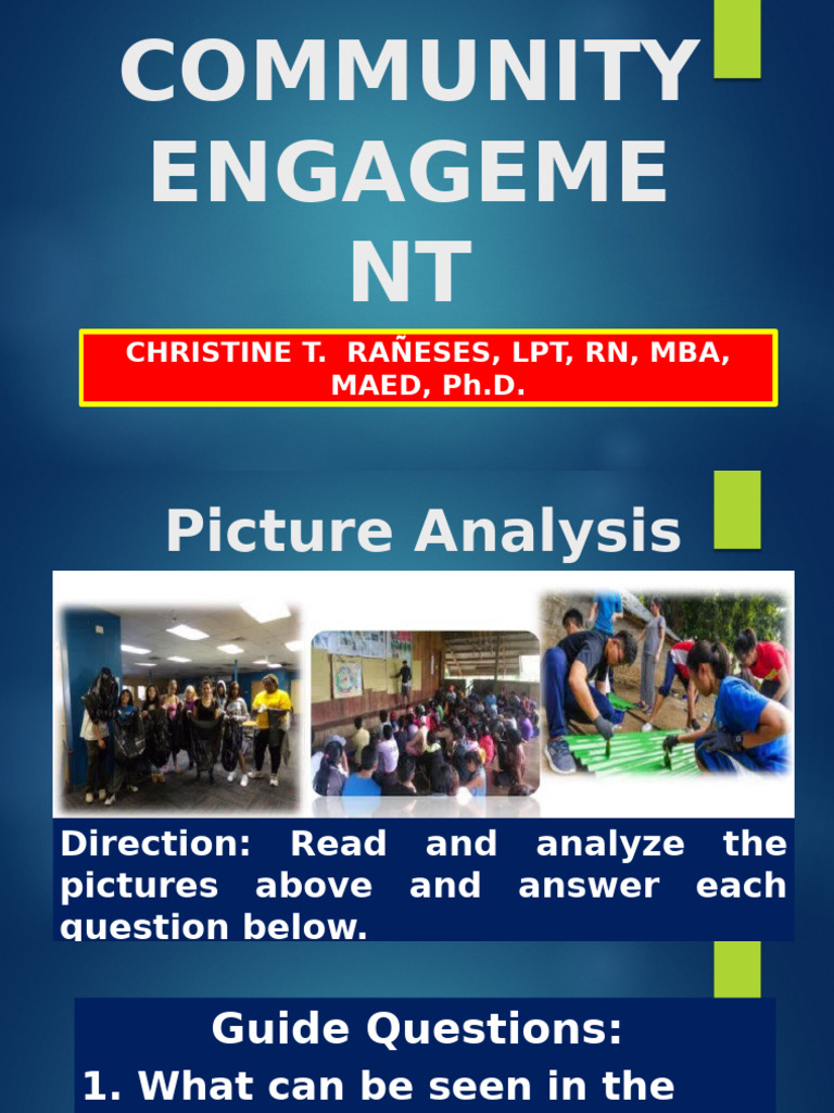 Q2 WEEK6 Community Action | PDF | Goal