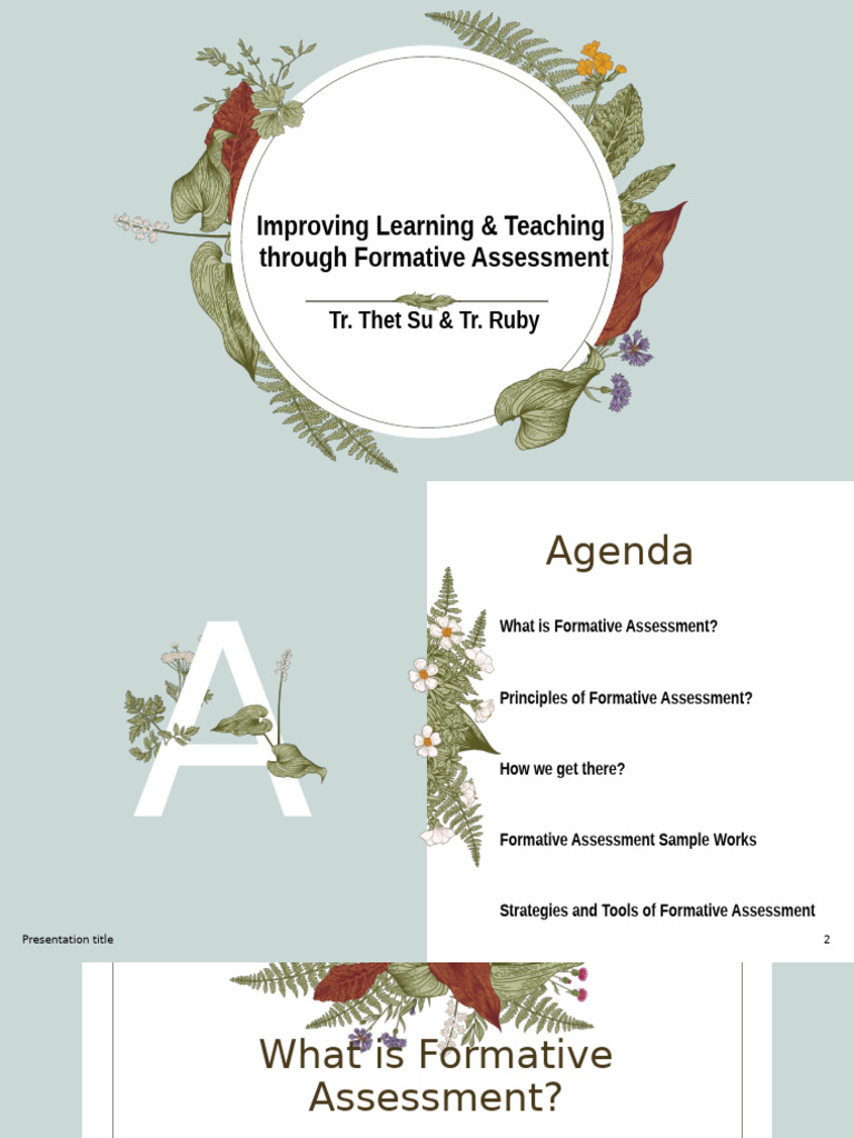 PLC Presentation Formative Assessment (Autosaved) | PDF | Educational ...