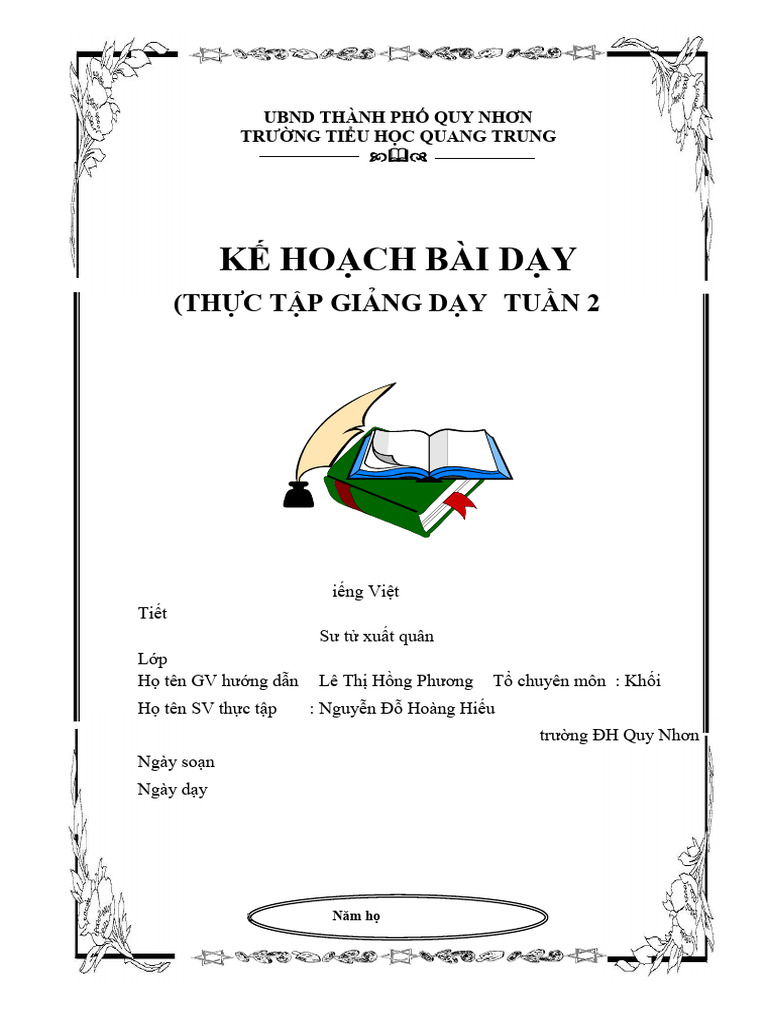 TV - SU TU XUAT QUAN (T1) - L2 Hoàng Hiếu K43 | PDF