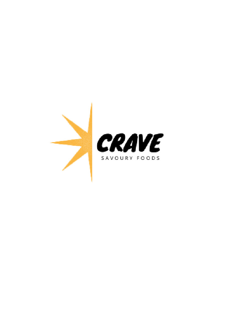 Crave Café Menu with Prices | PDF | Cooking, Food & Wine