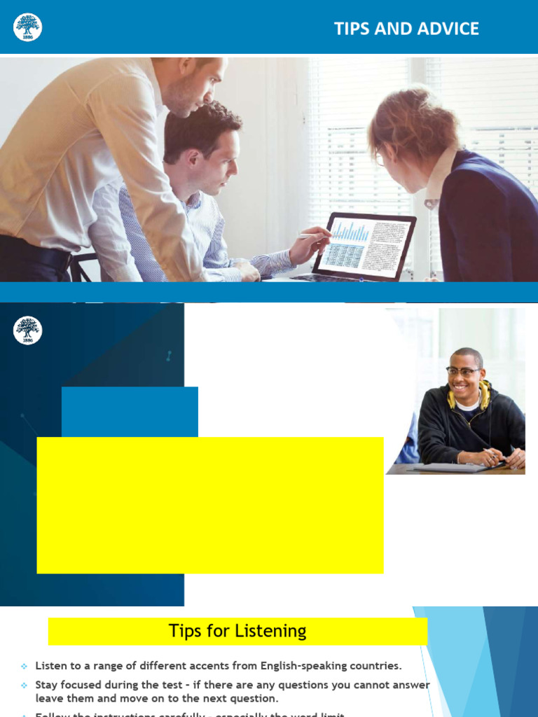 2425 MHS IELTS - Tips and Advice | PDF | International English Language ...