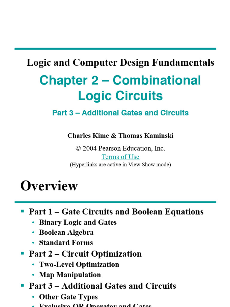 Lecture 06 | PDF | Logic Gate | Digital Electronics