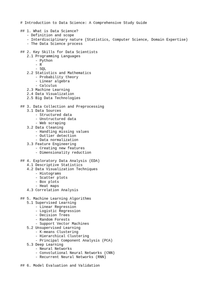 intro_to_data_science_study_guide | PDF | Machine Learning | Data Science intro_to_data_science_study_guide | PDF | Machine Learning | Data Science