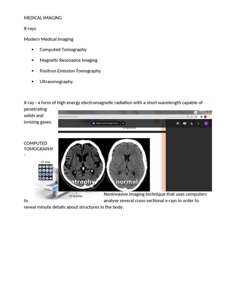 Medical Imaging | PDF