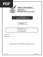 Grade 11 2019 November Maths Paper 2 | PDF