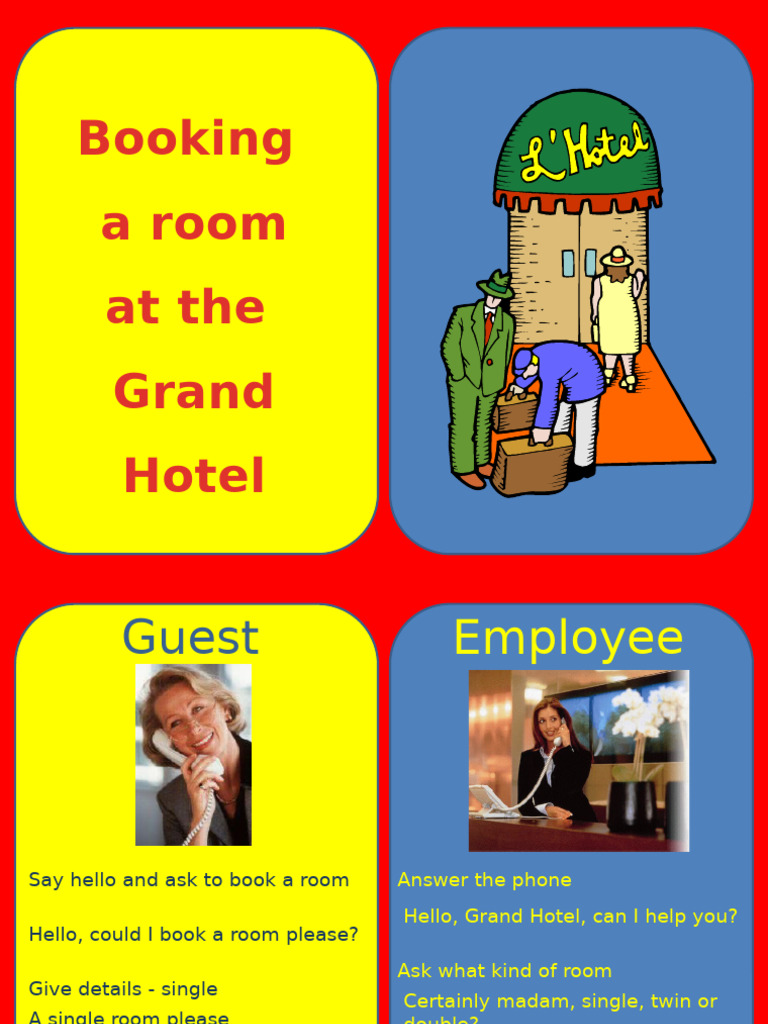 Booking a Room at the Grand Hotel | PDF