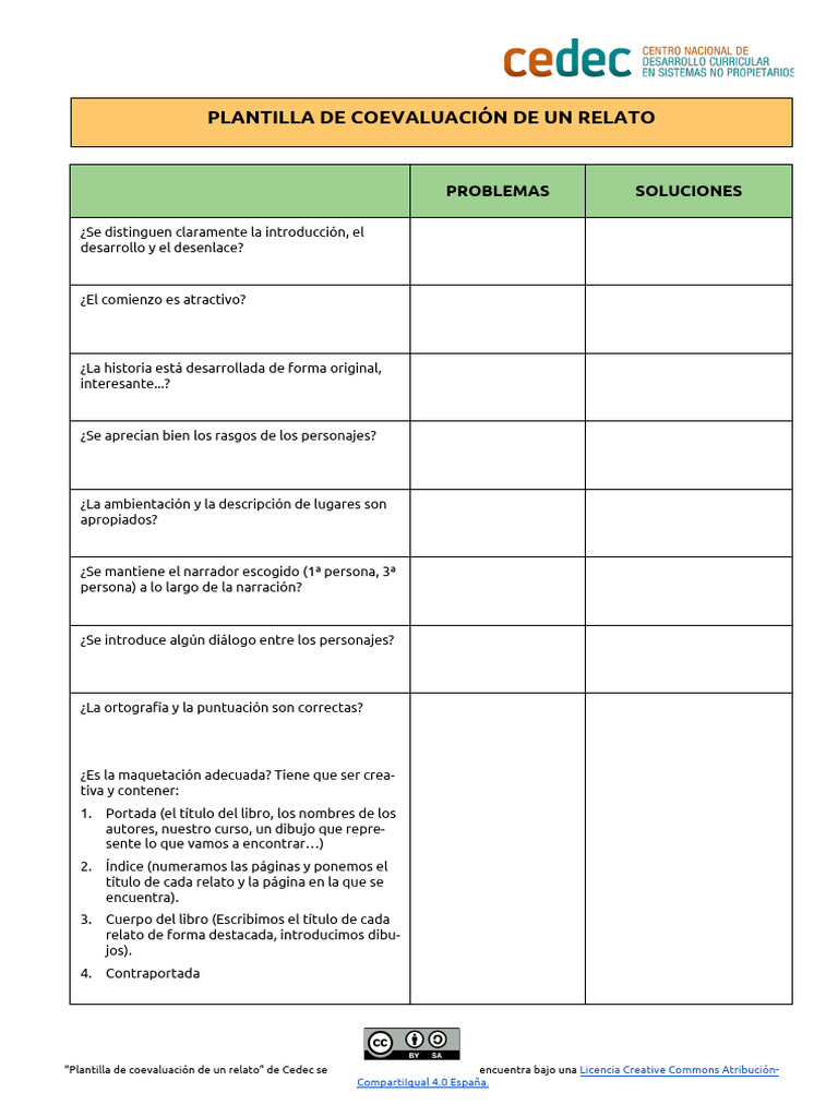 lista de control | PDF