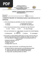 worksheet-GRADE 1 - Miyembro NG Pamilya - AP | PDF