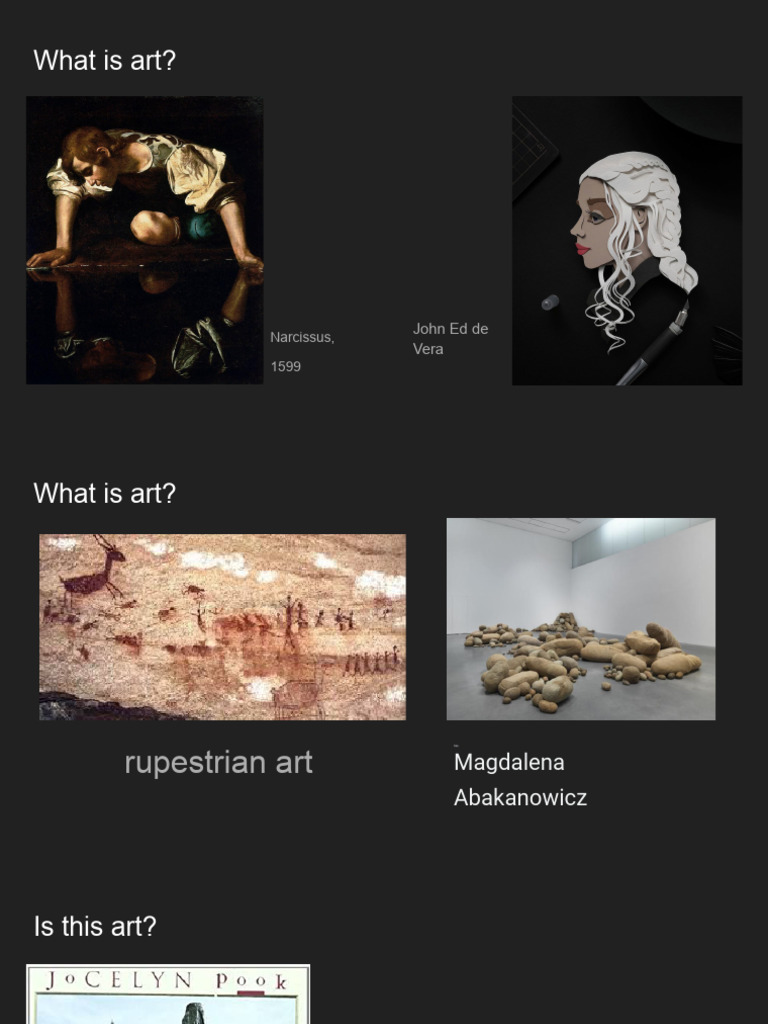 Non traditional art | PDF