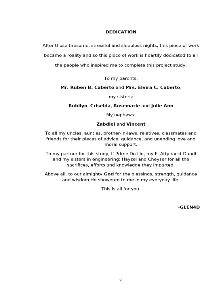 DEDICATION of nelg | PDF