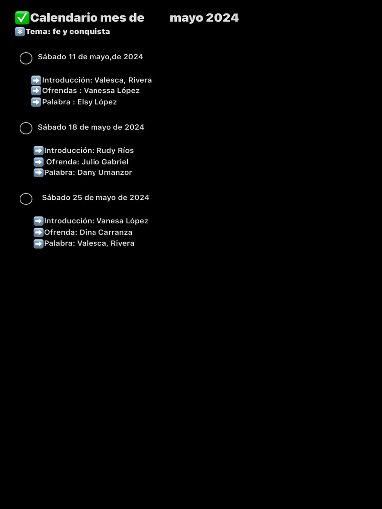 Calendario Mes de Mayo 2024 | PDF