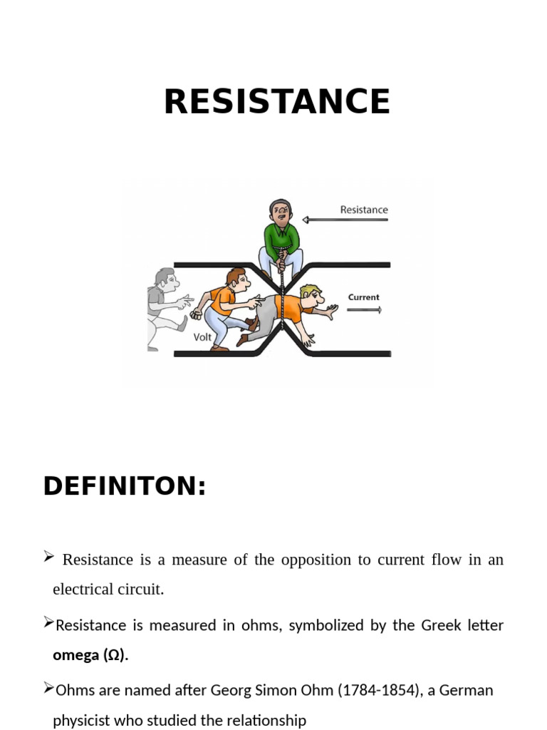 Resistance | PDF | Resistor | Electrical Resistance And Conductance