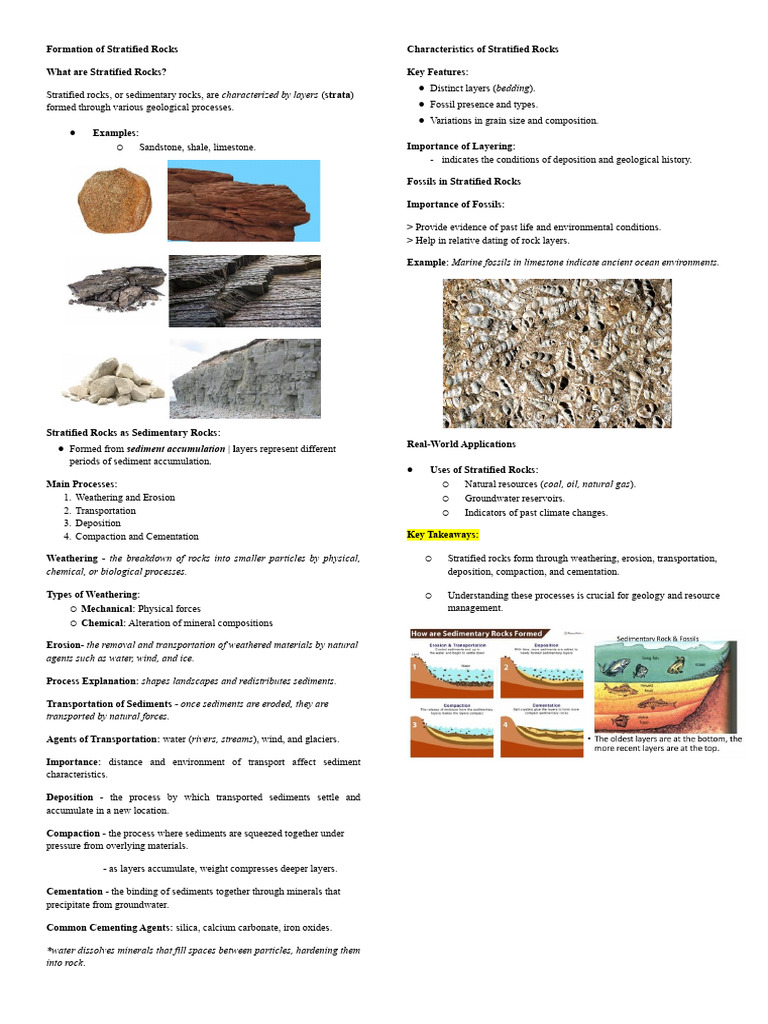 History-of-Earth | PDF | Rock (Geology) | Sedimentary Rock