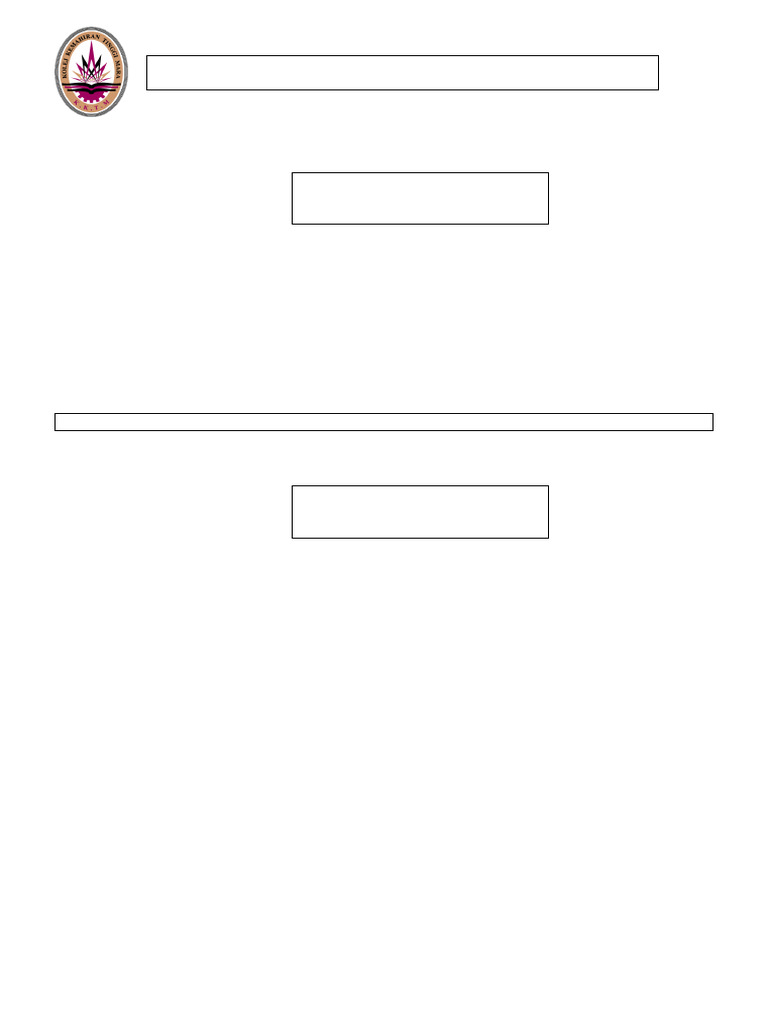 Slip Kemasukan Asrama Kolej Kemahiran Tinggi Mara Kemaman | PDF