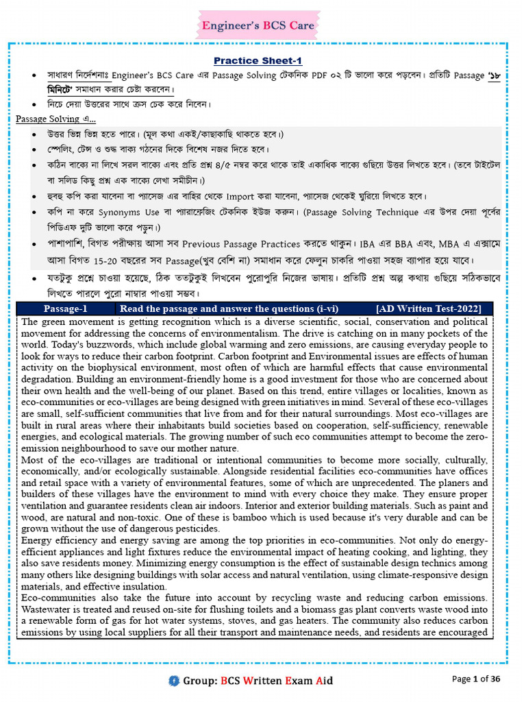 PDF No-50_ Practice Sheet-01 | PDF | Greenhouse Effect | Climate Change