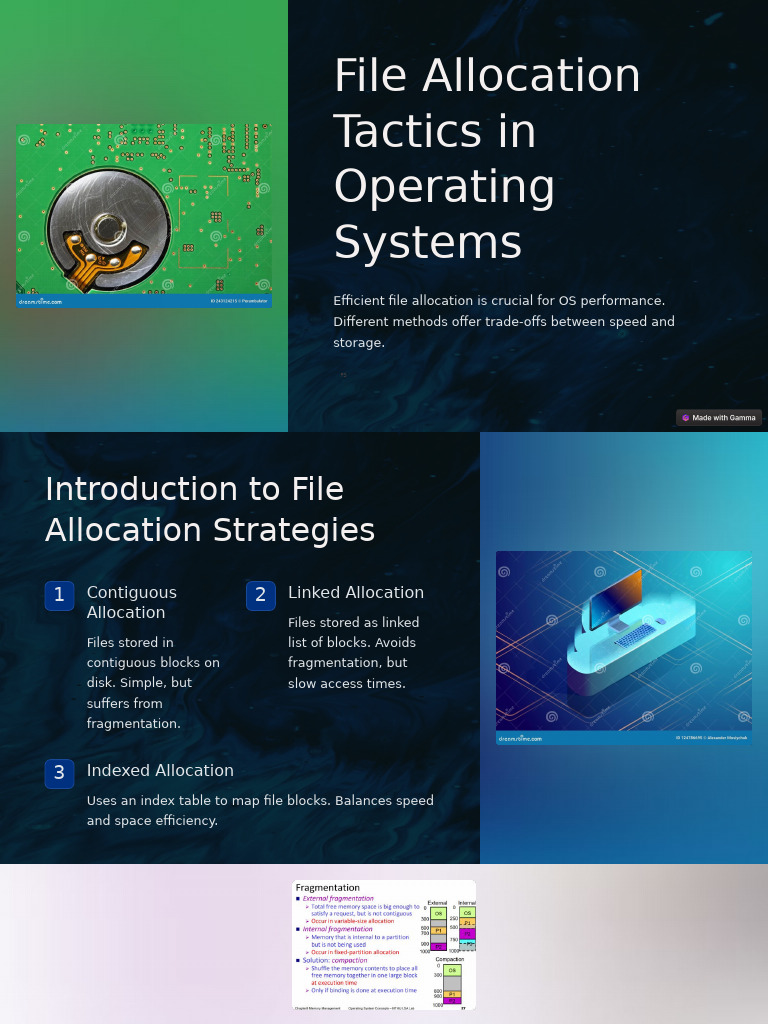 File Allocation Tactics in Operating Systems | PDF