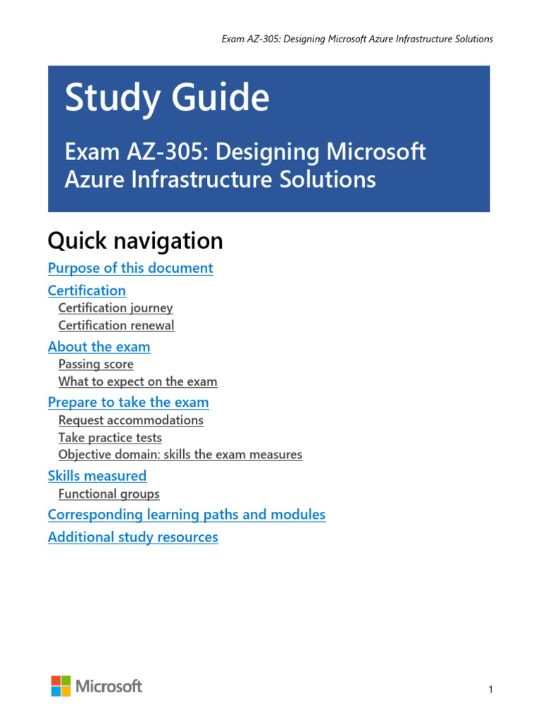 Azure Exam Guide for IT Pros | PDF | Microsoft Azure | Databases