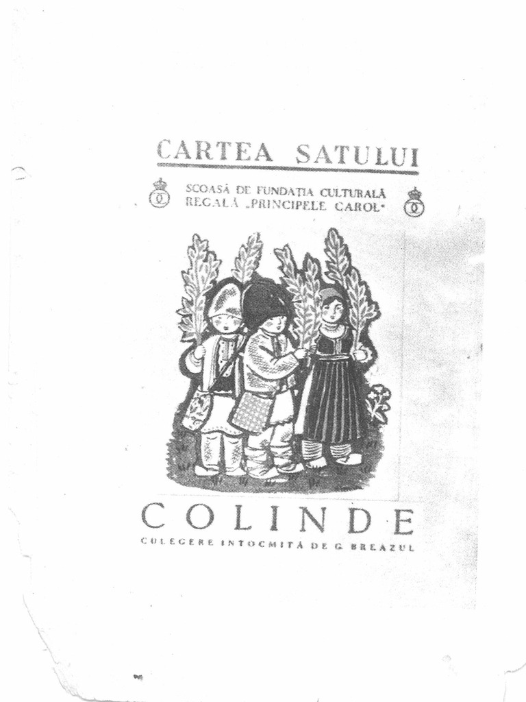 Breazul George - Colinde | PDF