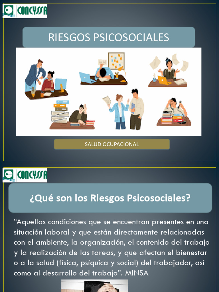 Riesgo Psicosocial 2024 | PDF | Burnout ocupacional | Estrés (biología)