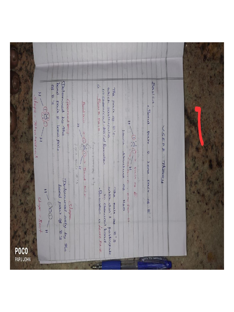 VSEPR Grade 11-A chp-04 | PDF