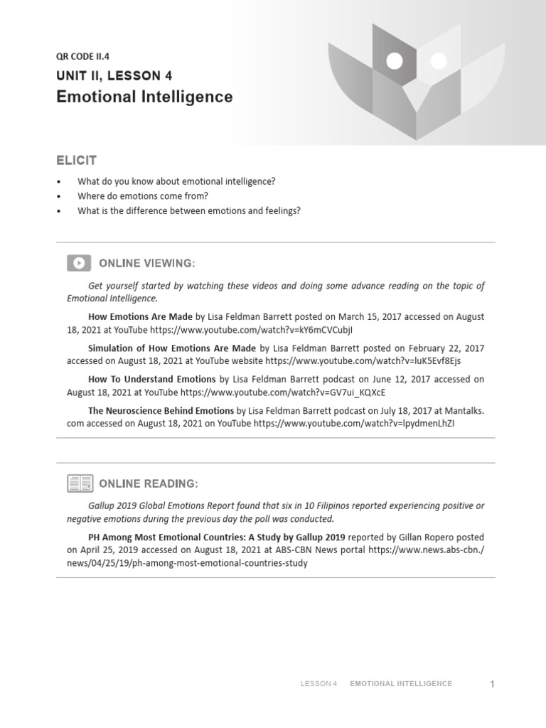 09 VE PDQR WT SHS Delarjg U2L4 | PDF | Emotions | Empathy
