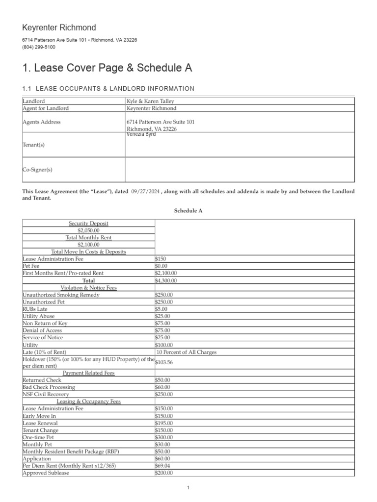 Lease | PDF | Leasehold Estate | Lease