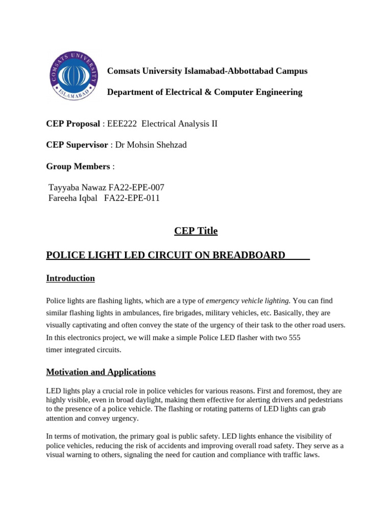 Eca 2 Project Proposal | PDF | Light Emitting Diode | Energy Conservation