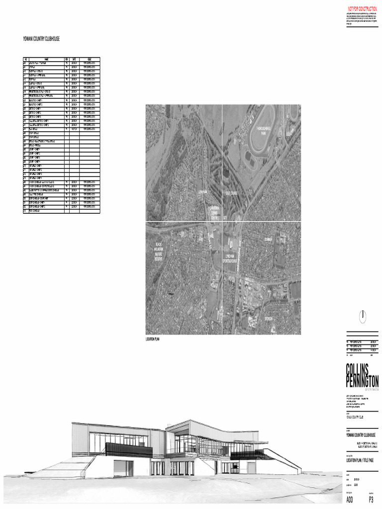 A00 LOCATION PLAN TITLE PAGE Revision P3-Merged | PDF