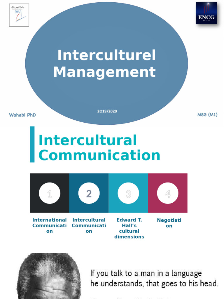 Intercultural Management | PDF | Communication | Negotiation