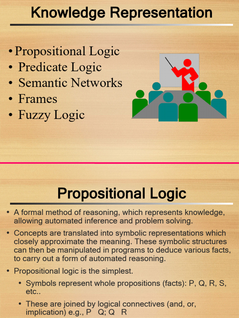 2 Knowldege Representation | PDF | Logic | Proposition