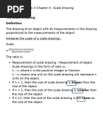Scale Drawings Worksheet | PDF