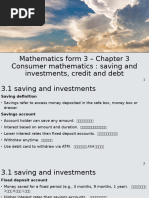 Mathematics Form 3 - Chapter 3 Consumer Mathematics | PDF | Transaction ...